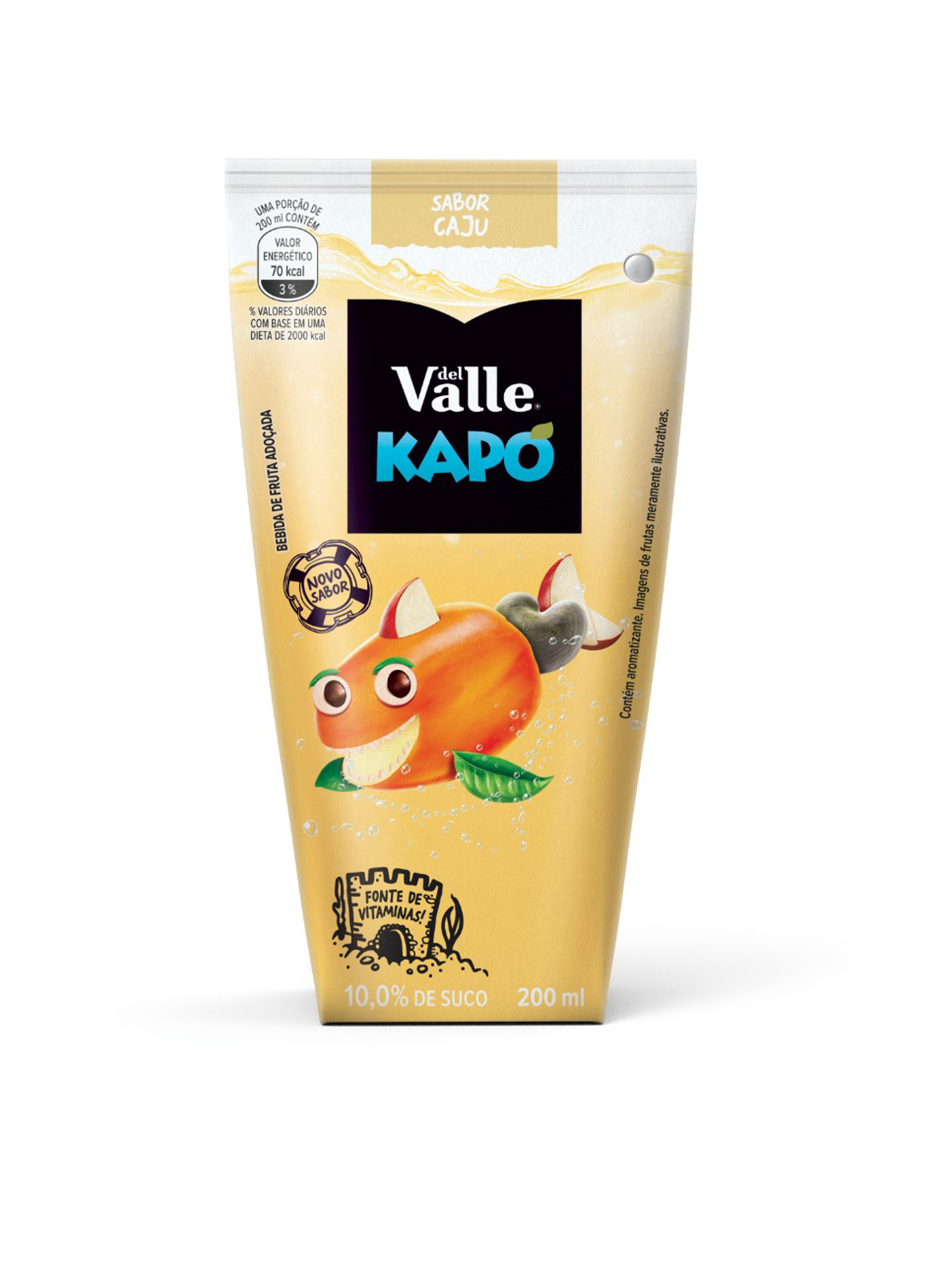 Coca-Cola Brasil lança Del Valle Kapo sabor Caju com exclusividade para ...